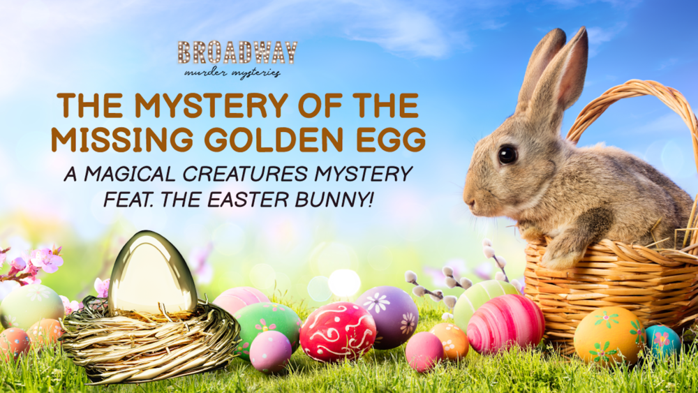 NEW RELEASE: The Mystery of the Missing Golden Egg | Broadway Murder ...
