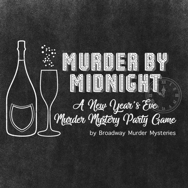 Murder By Midnight: A New Year’s Eve Mystery (Physical Game Kit ...