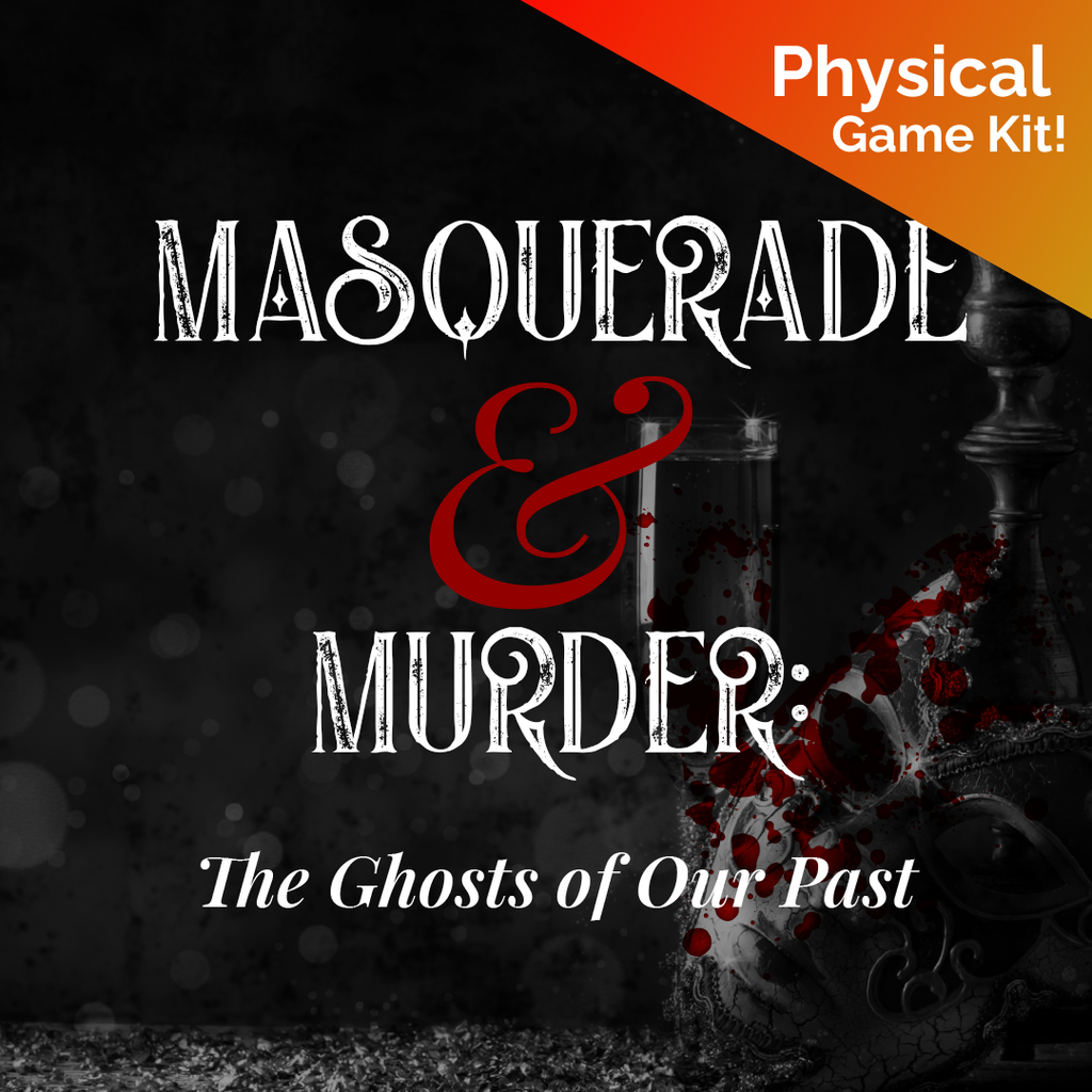 Masquerade & Murder (Physical Game Kit) | Broadway Murder Mysteries